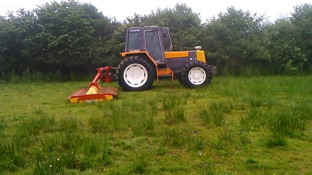 Renault 110-14 TS & Teagle 8' Offset Topper 16th July 2016 - YouTube