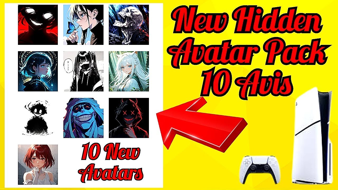 ULTRA Rare Hidden PSN Avatar Pack NEW (PS4/PS5) - YouTube