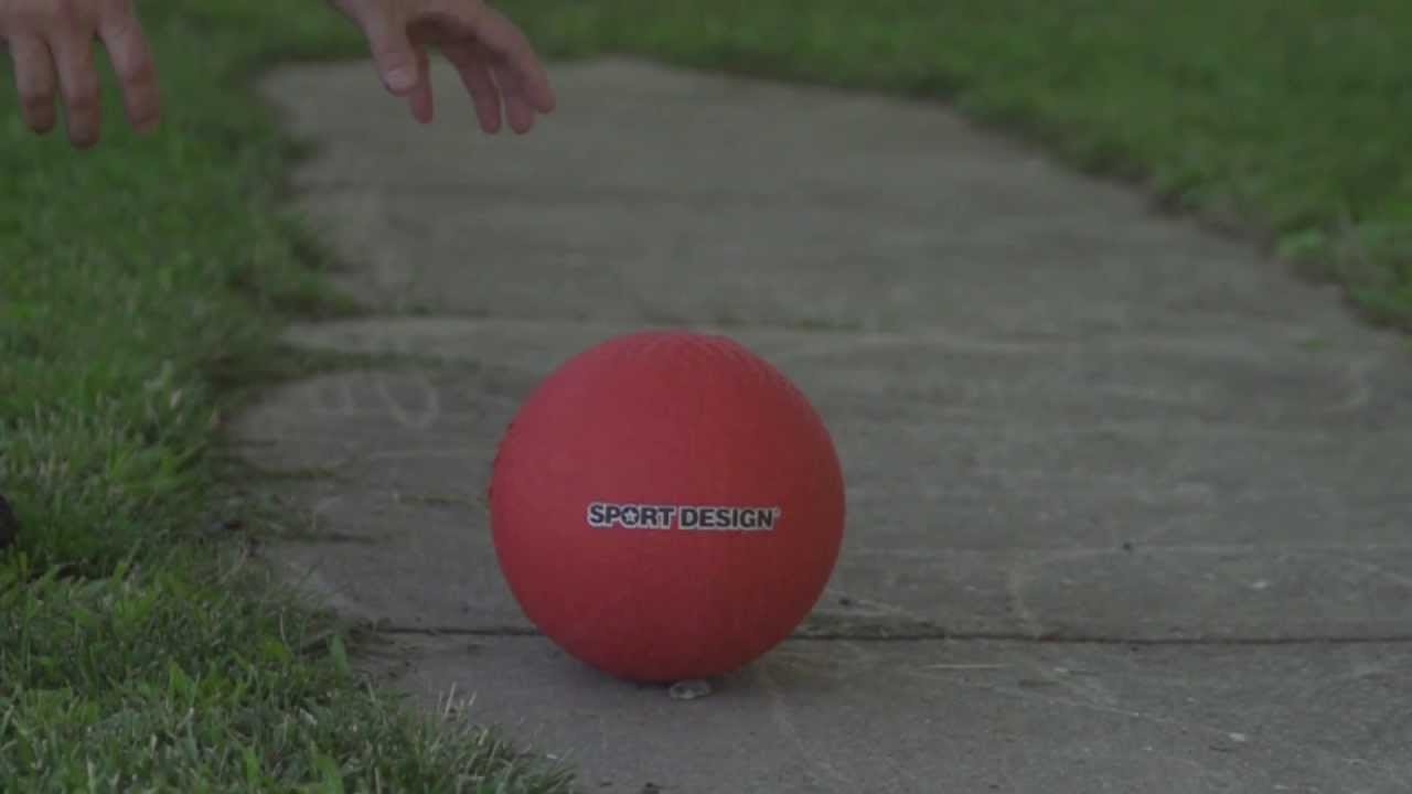 Bouncing a ball in Slow Motion - YouTube