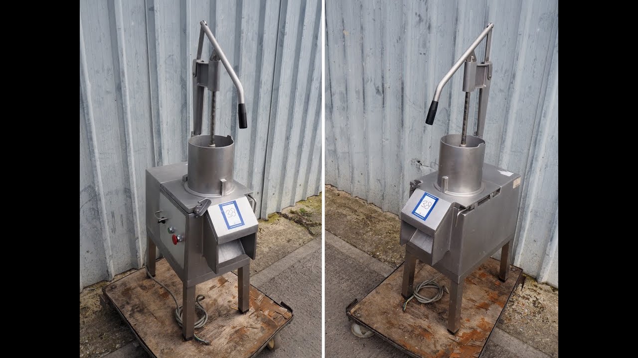 449-38: Robot Coupe S.A. cheese grating machine - YouTube