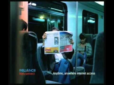 Connect Internet on the go with Reliance Netconnect! - YouTube