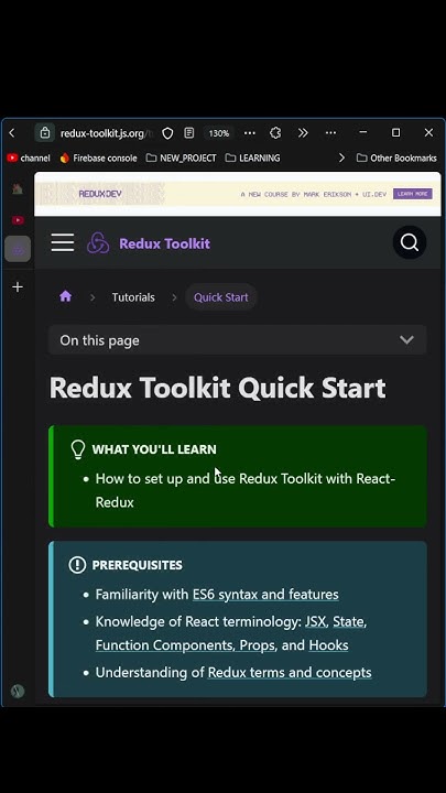 Redux Toolkit Made Easy: React State Management in Minutes - YouTube