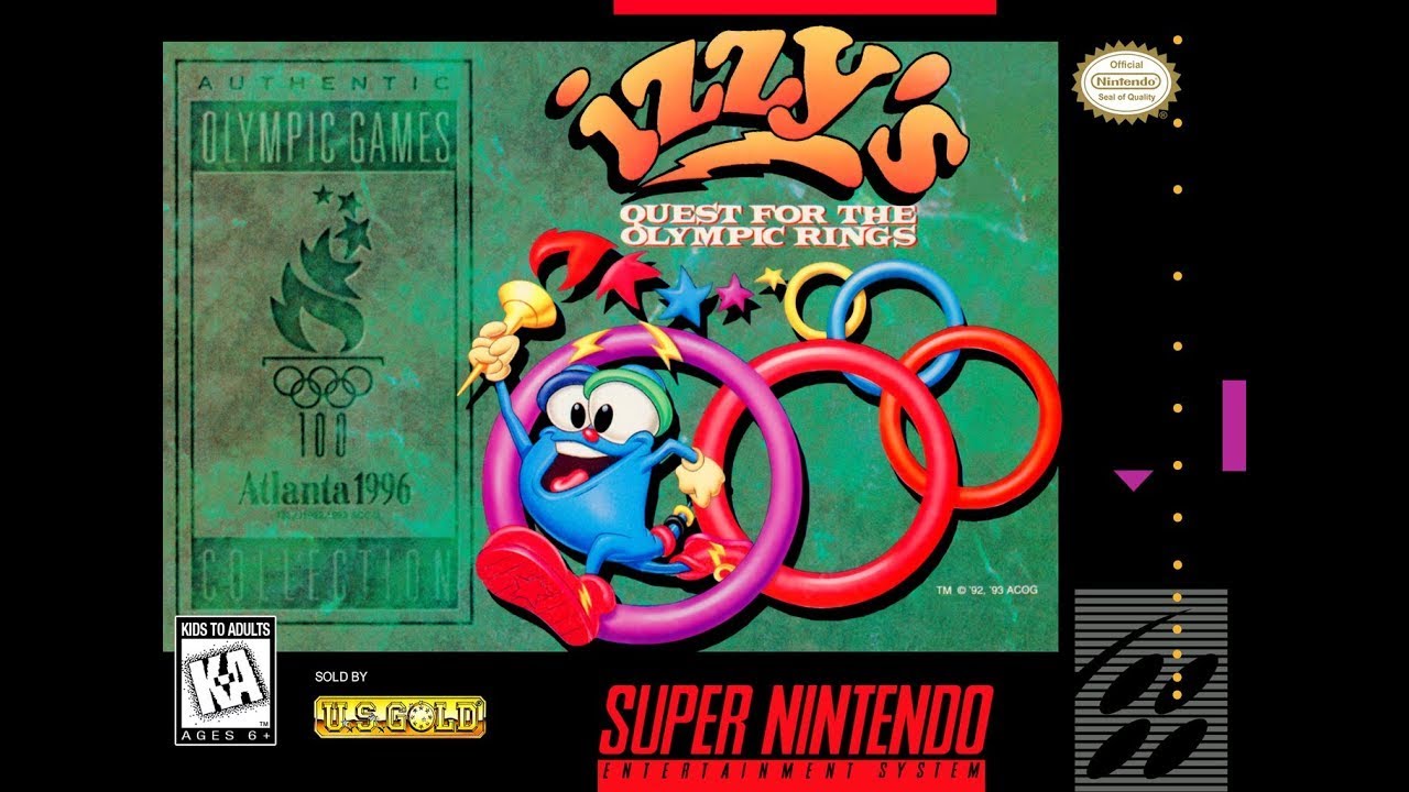 Izzy's Quest For The Olympic Rings for SNES - YouTube