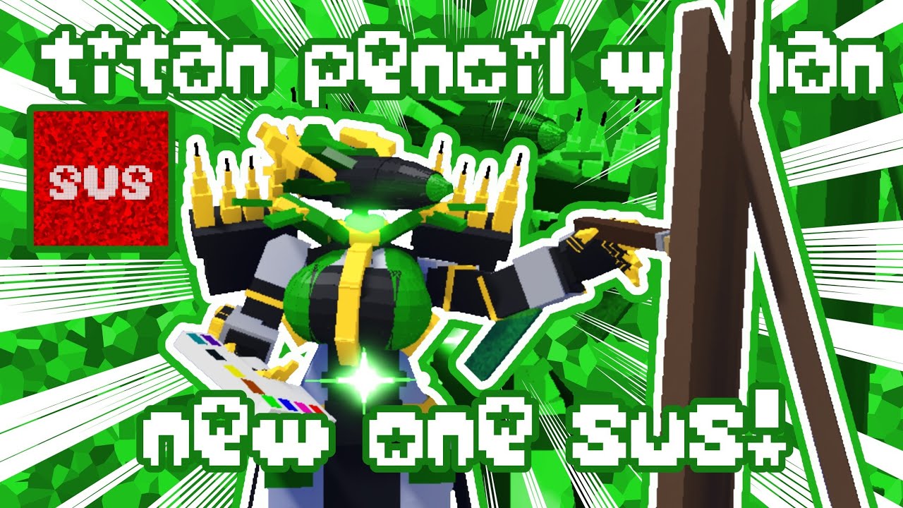 titan pencilwoman l like a sus 😏🖌️l build a boat for ( 💥skibid toilet 💥 ...