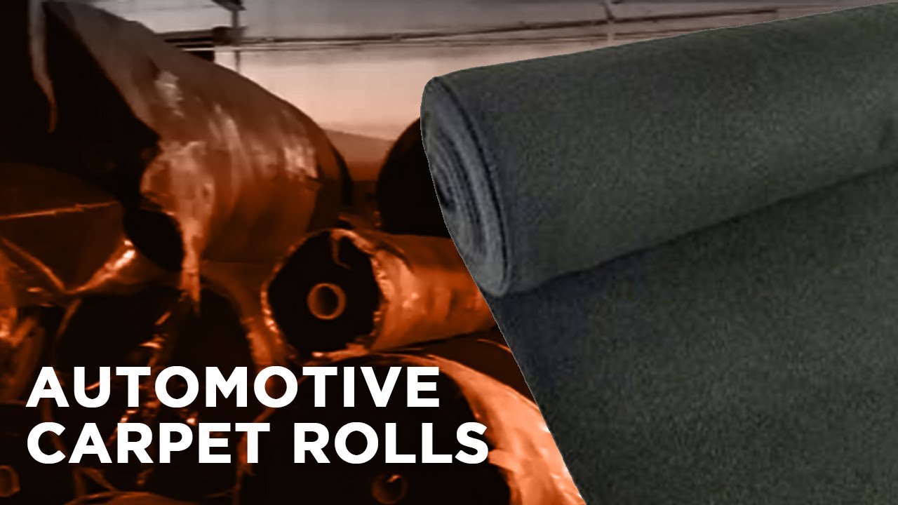 Automotive Carpet Rolls - YouTube