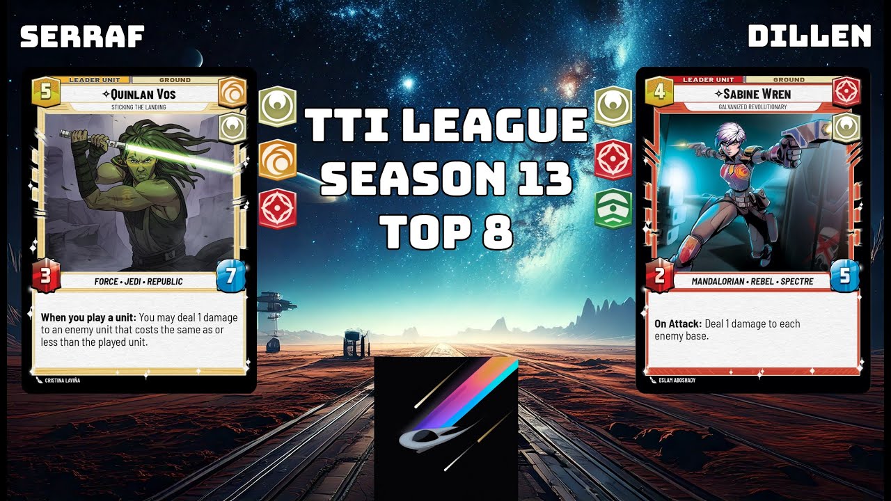TTI League Season 13 Top 8 - SerRaf vs. Dillen - Quinlan/TT vs. Sabine/ECL - YouTube