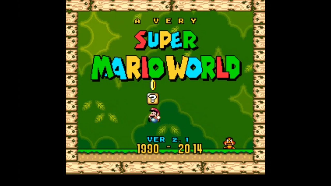 A Very Super Mario World! SNES ROM hack gameplay! - YouTube