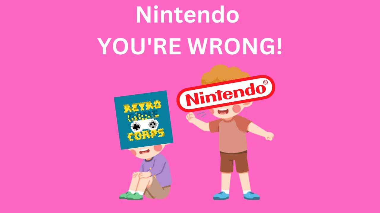 Nintendo YOUR WRONG LEAVE RGC ALONE! - YouTube