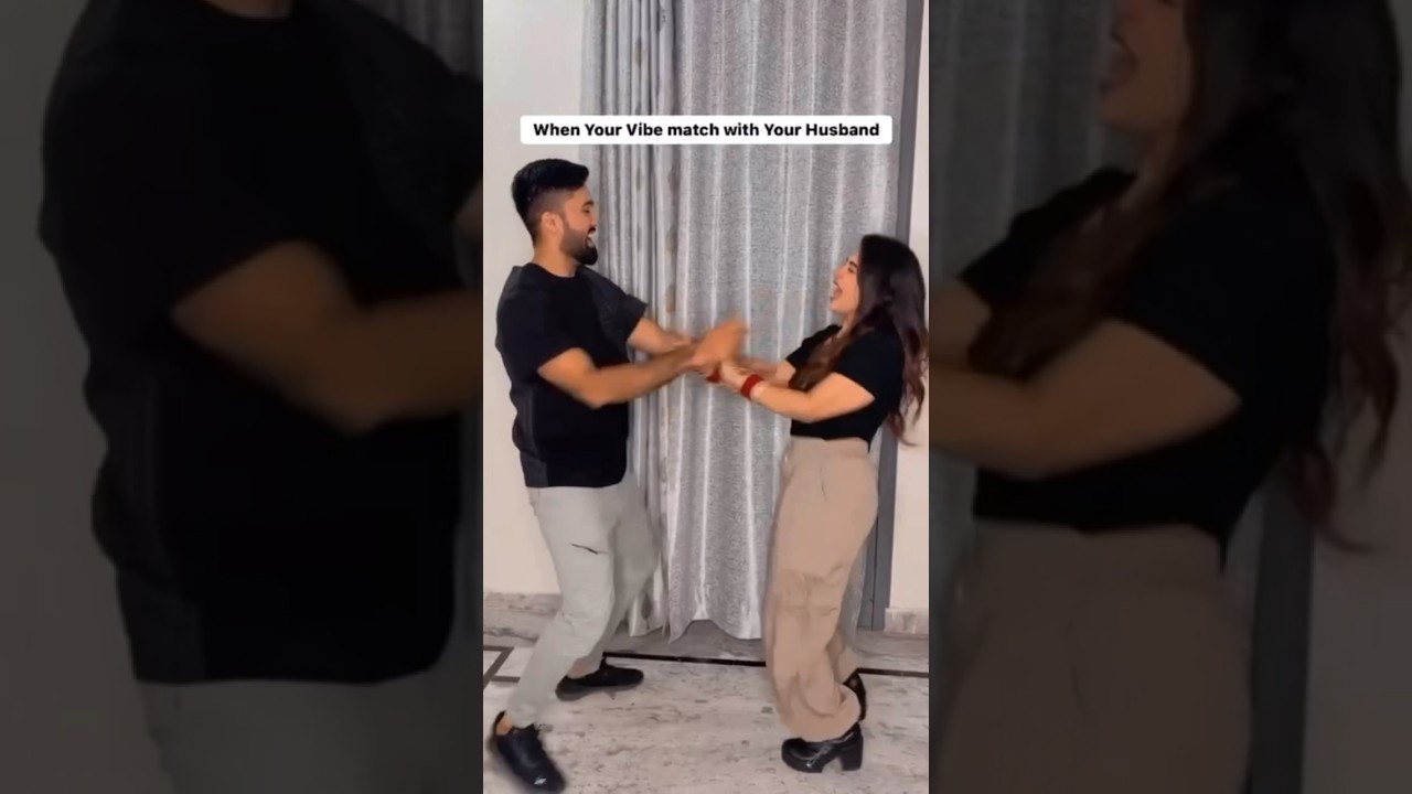 When Your Vibe Match with your Husband🤭 #youtubeshorts # ...