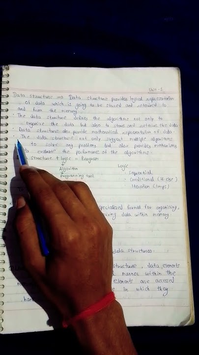 || What is Data Structure - YouTube