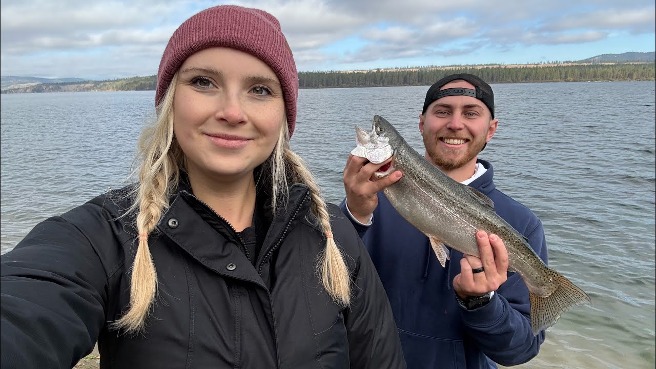 TROUT FISHING LONG LAKE, WA NEAR SPOKANE (TIPS/TRICKS FOR BEGINNERS ...