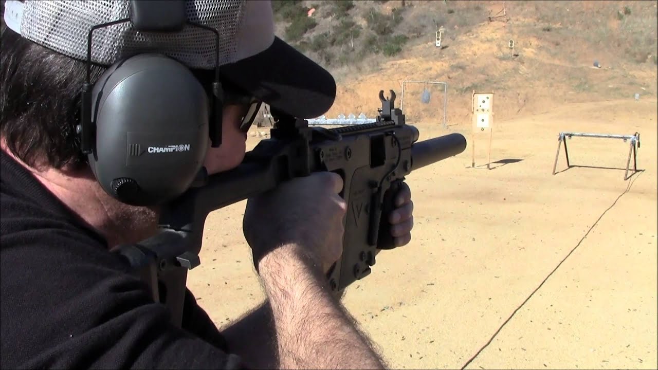 KRISS Vector Super V CRB (Review / Range Time) .45 ACP Carbine / Rifle ...