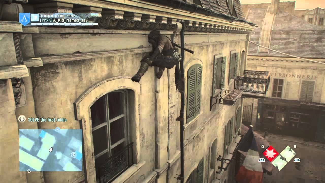 Assassin's Creed unity combat gameplay - YouTube