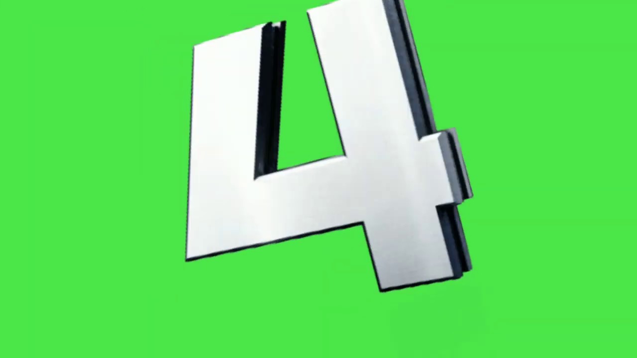 Intro Numbers Green Screen Effect Animation - YouTube