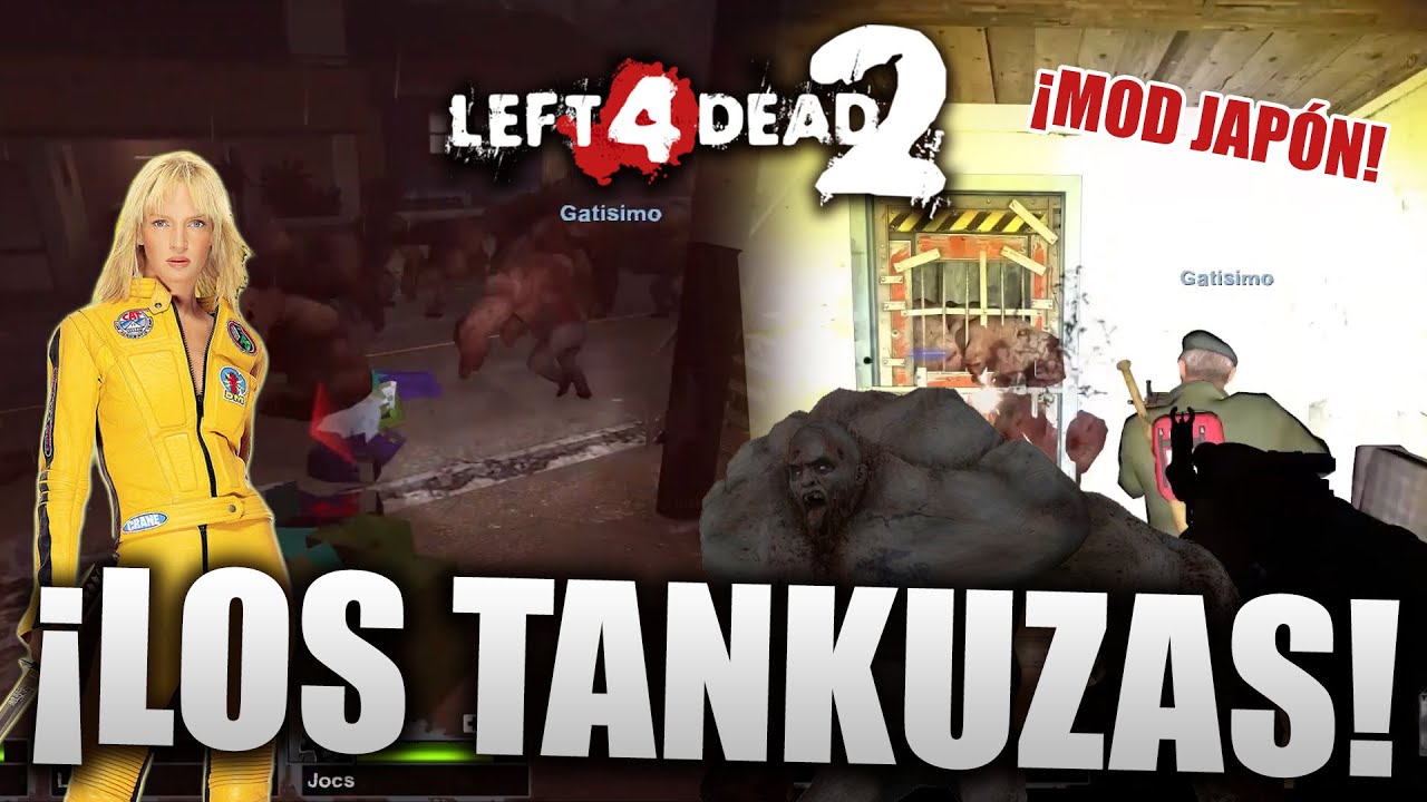 ¡LLUVIA DE TANKS NIPONES! LEFT 4 DEAD 2 Mood Japón Mapa Yama Pt .3 ...