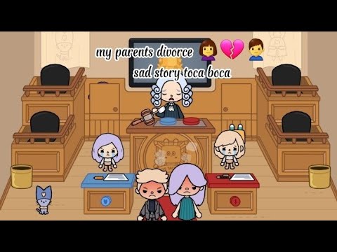 my parents divorce 😭🙍‍♀️💔🙍‍♂️😭 | sad story | toca life world 🌎 - YouTube