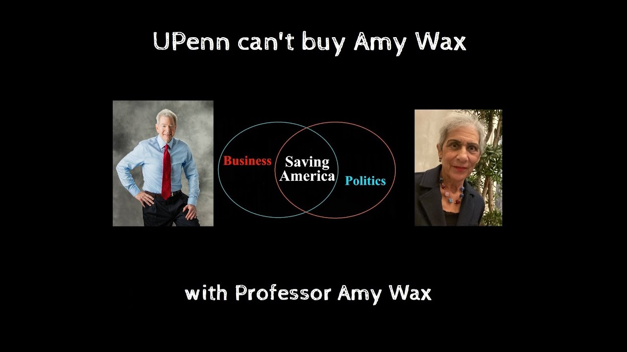UPenn can't buy Amy Wax | Dr. Dave Saves America - YouTube
