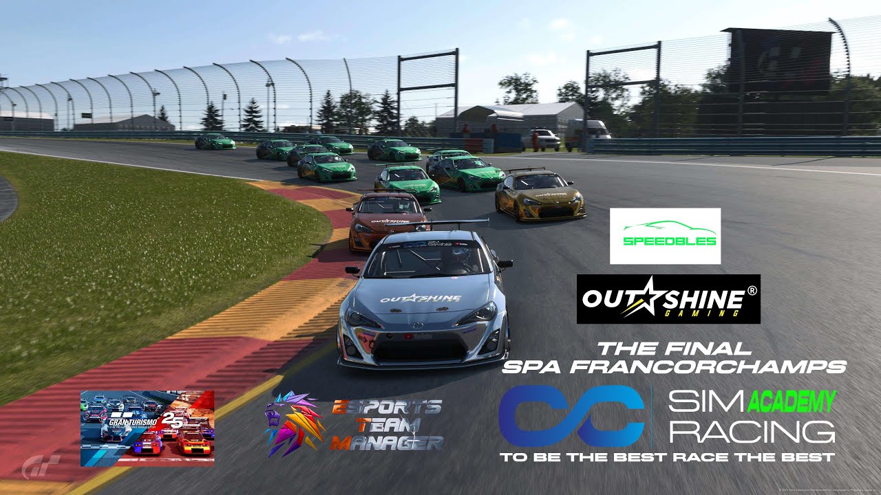 CC Sim Racing Presents ACADEMY FINAL SPA FRANCORCHAMPS - YouTube