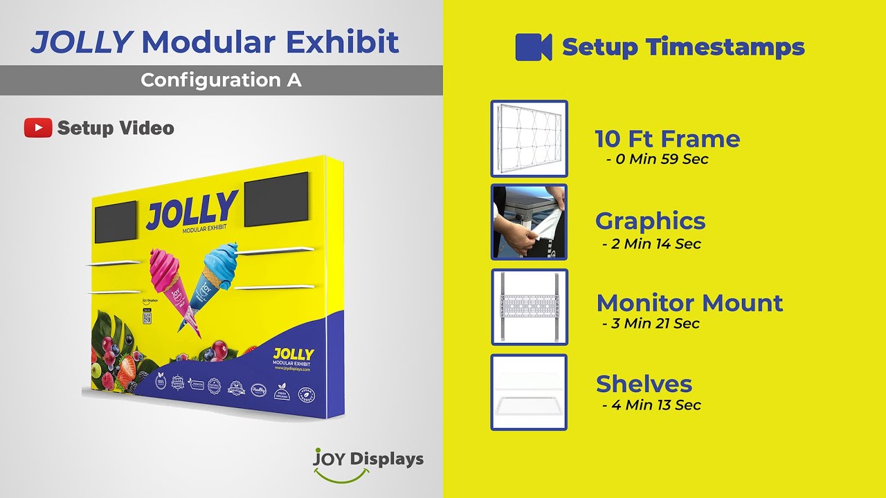 Jolly Exhibit - Configuration A Instruction - YouTube