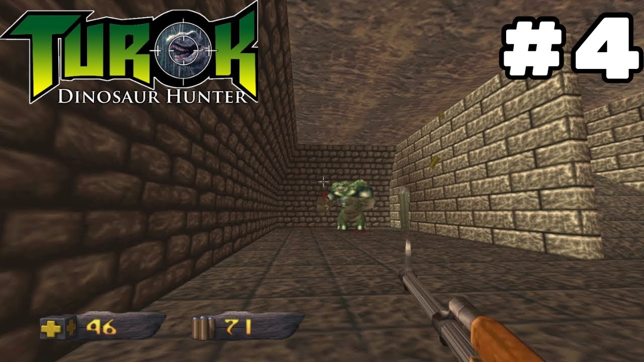 The Power Of Strafe-Running! | Let's Play Turok: The Dinosaur Hunter #4 ...