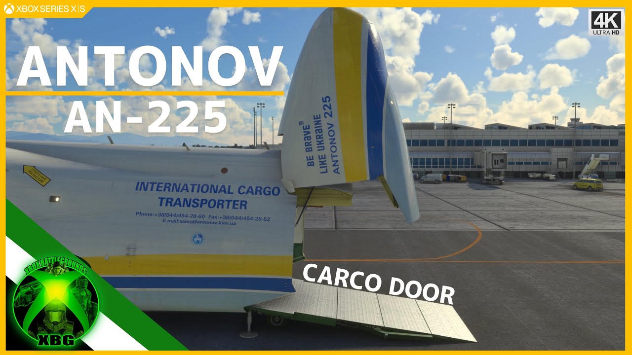 Antonov N-225 Cargo Door Open In Real Time - YouTube