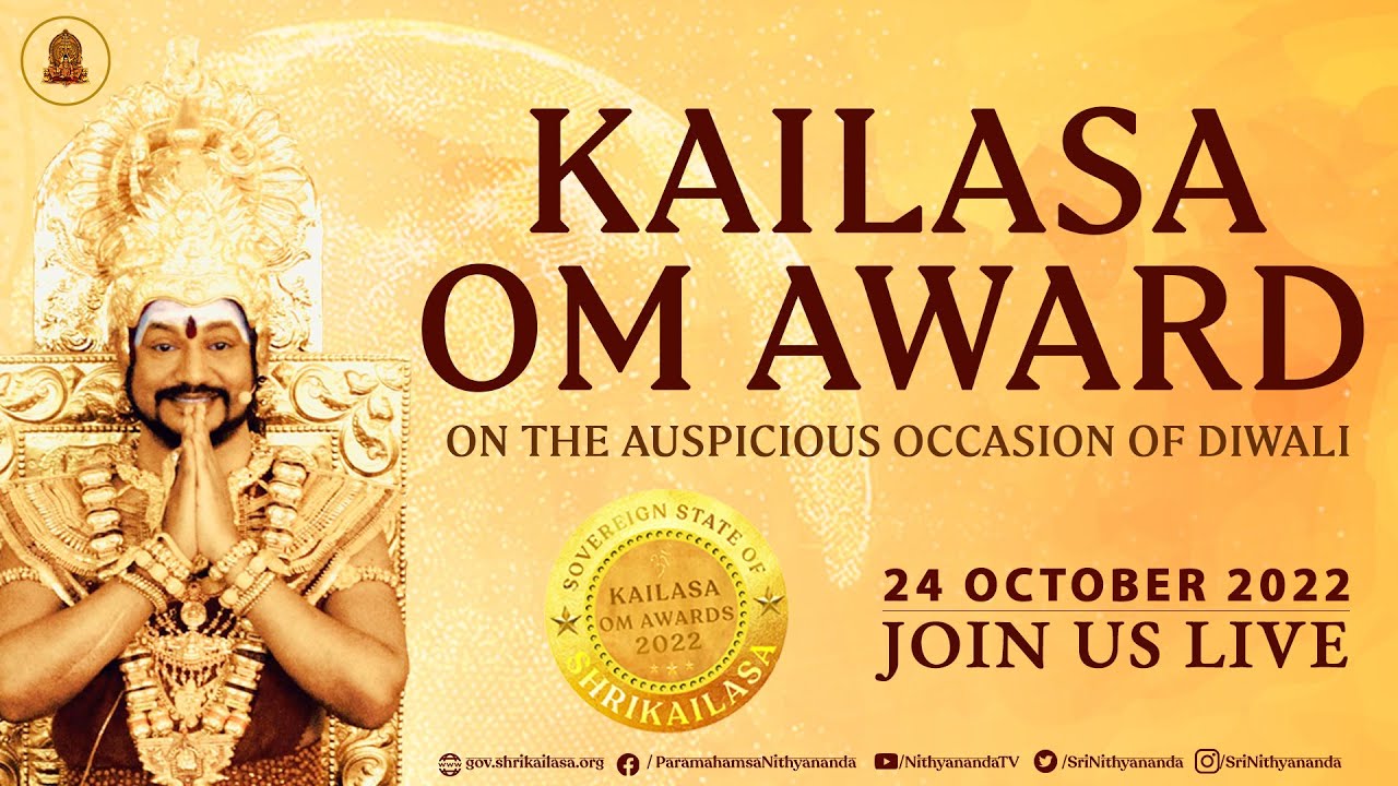 Kailasa OM Awards | Diwali Special | 24 Oct 2022 - YouTube