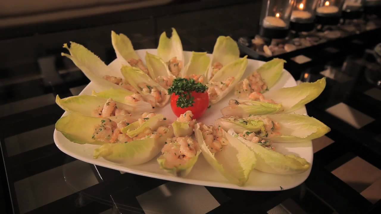 Endive & Baby Shrimp in less than 30 Seconds from Yummeo - YouTube