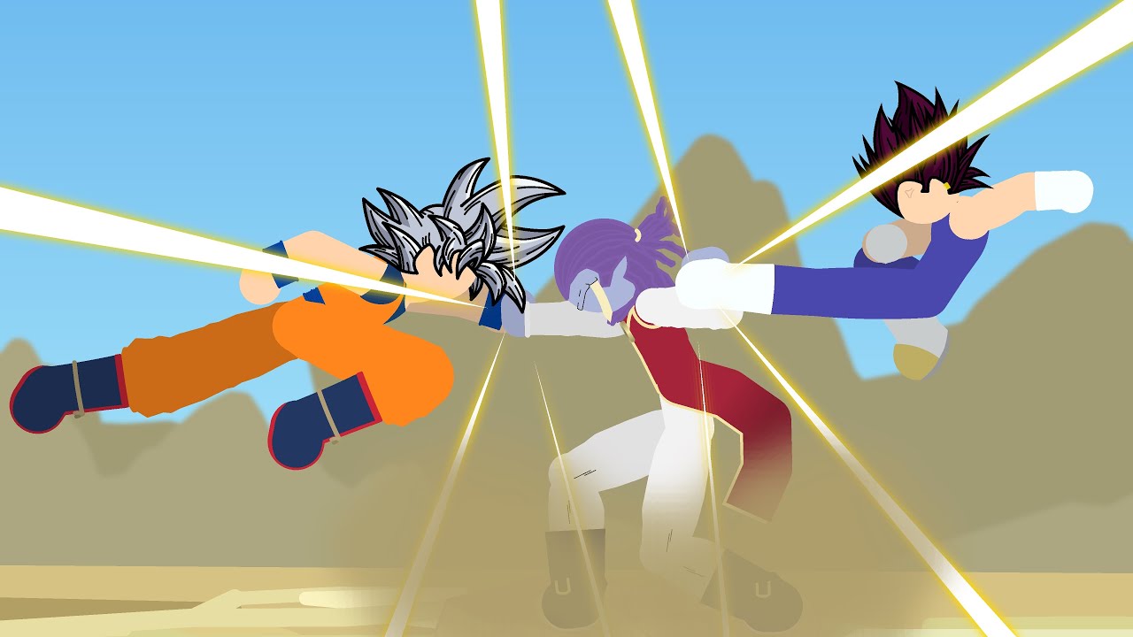 Goku and Vegeta Vs Gas - DBS | SHORT ANIMATION | - YouTube