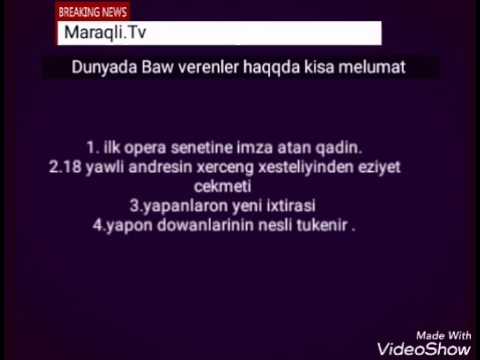 Maraqli.Tv. dunya hadiseleri 2017