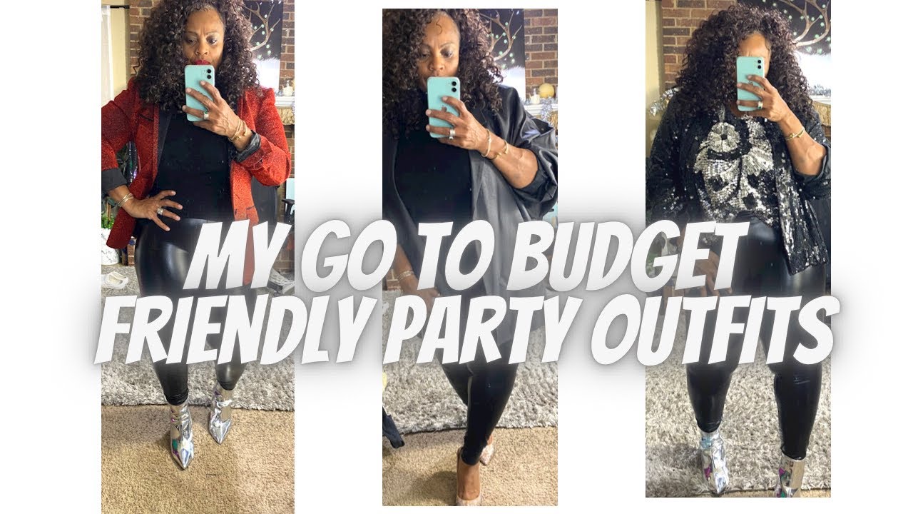 Quick Budget friendly party looks/ girlfriend brunch/office party ...