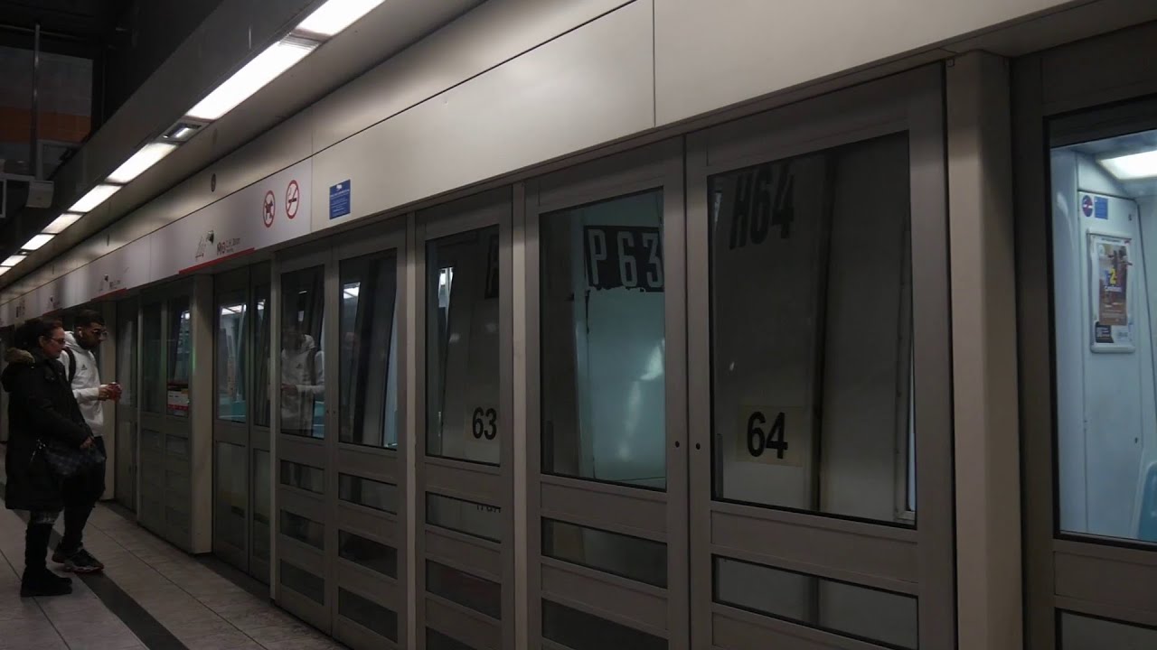 [METRO] Rames 63 et 64 en 52M IOP - YouTube