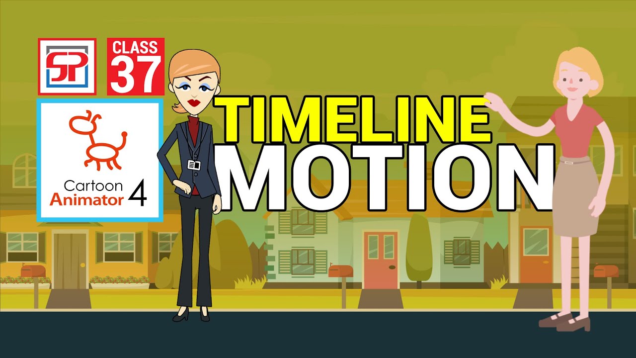 Cartoon Animator 4: Timeline - Motion | 2D Animation | Hindi Tutorial ...