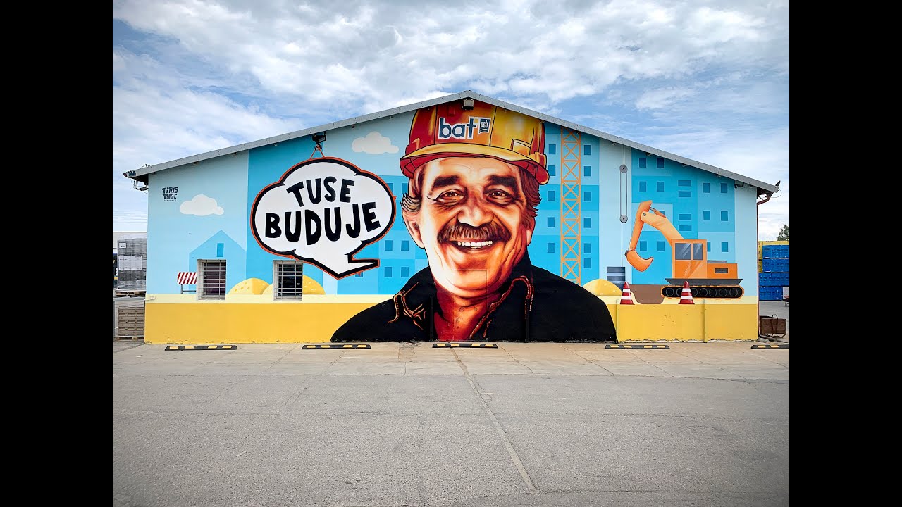 BAT PSB Kokoszki titos & tuse mural - YouTube