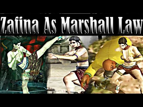 Zafina With Marshall Law Moves - Tekken 6 (Requested)
