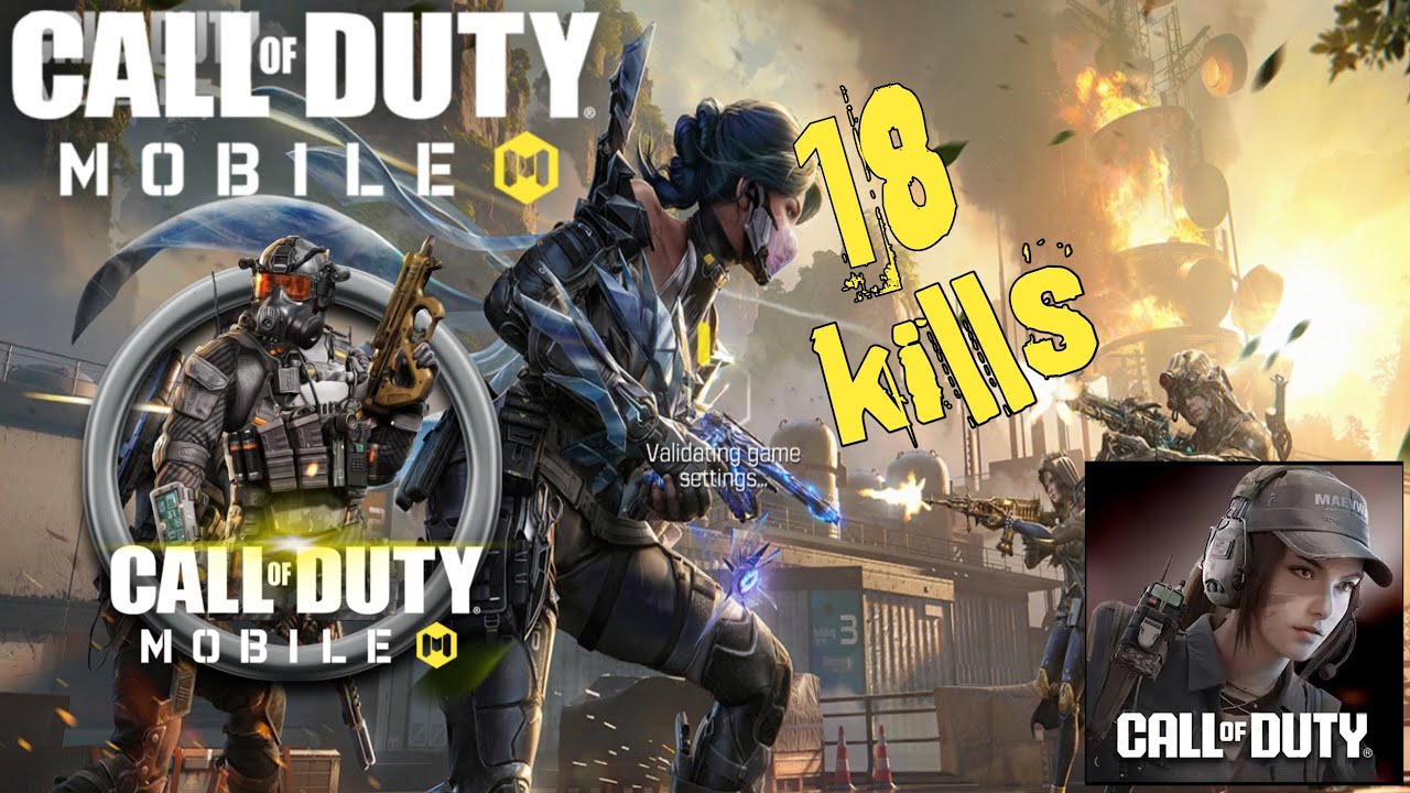 i killed 18 kills in multiplayers mode in call of duty mobile - YouTube