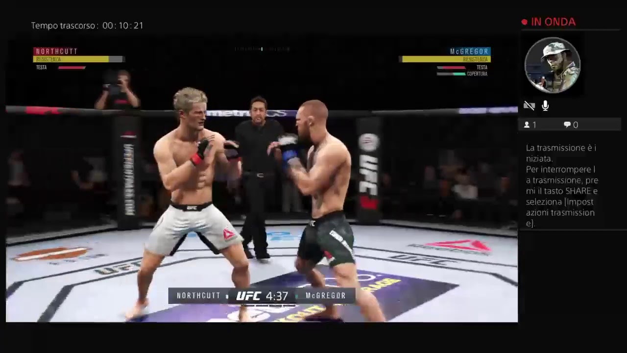 Killmonger UFC 3 vs Antonino Monteleone - YouTube