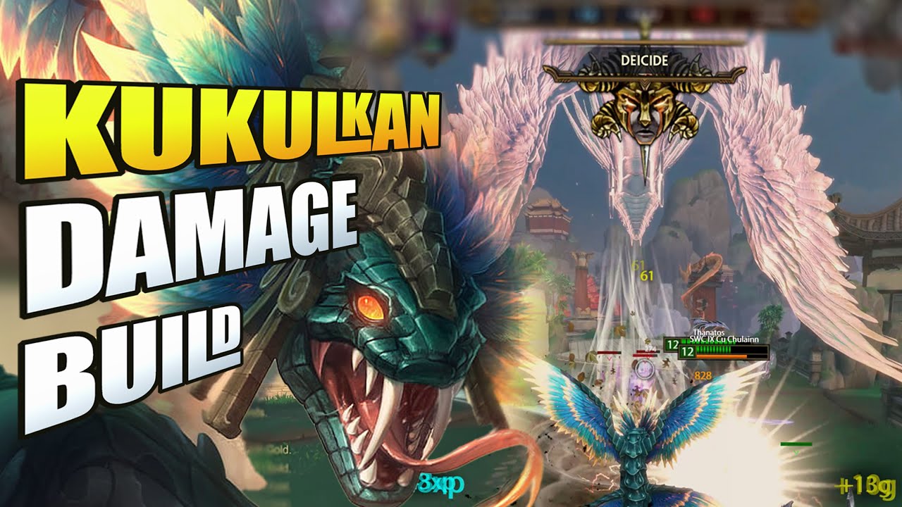 Smite: Kukulkan Damage Build Joust Gameplay - No Commentary. - YouTube