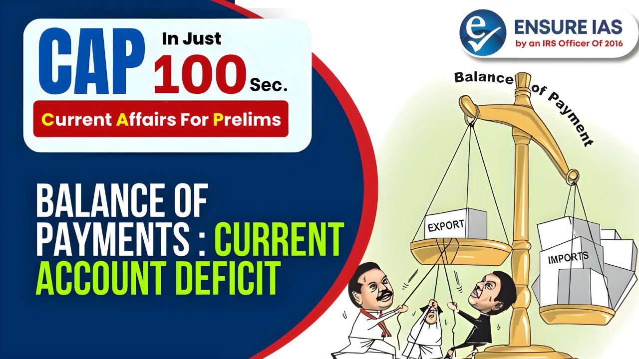 Balance of Payments : Current Account Deficit Explained In 100 Sec ...