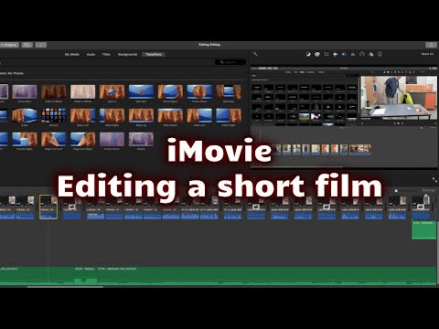 iMovie - Editing a short film - YouTube