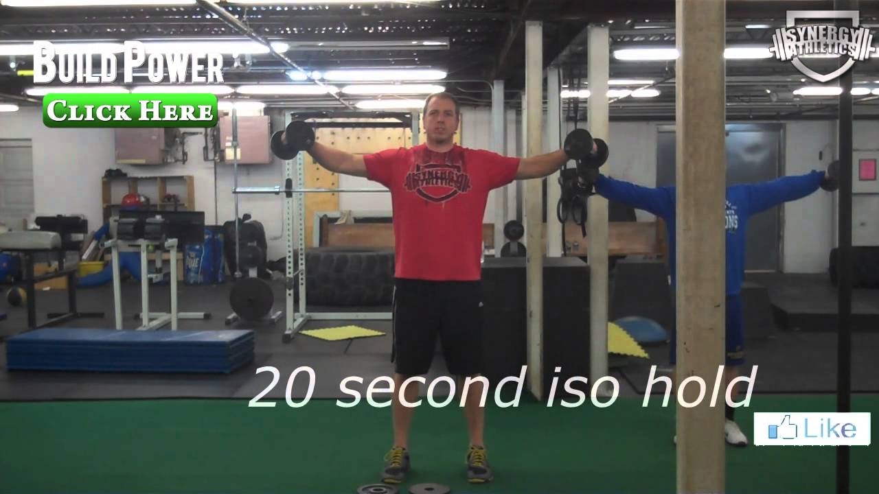 4 Way Shoulder "Shock" Strength Endurance Complex - YouTube
