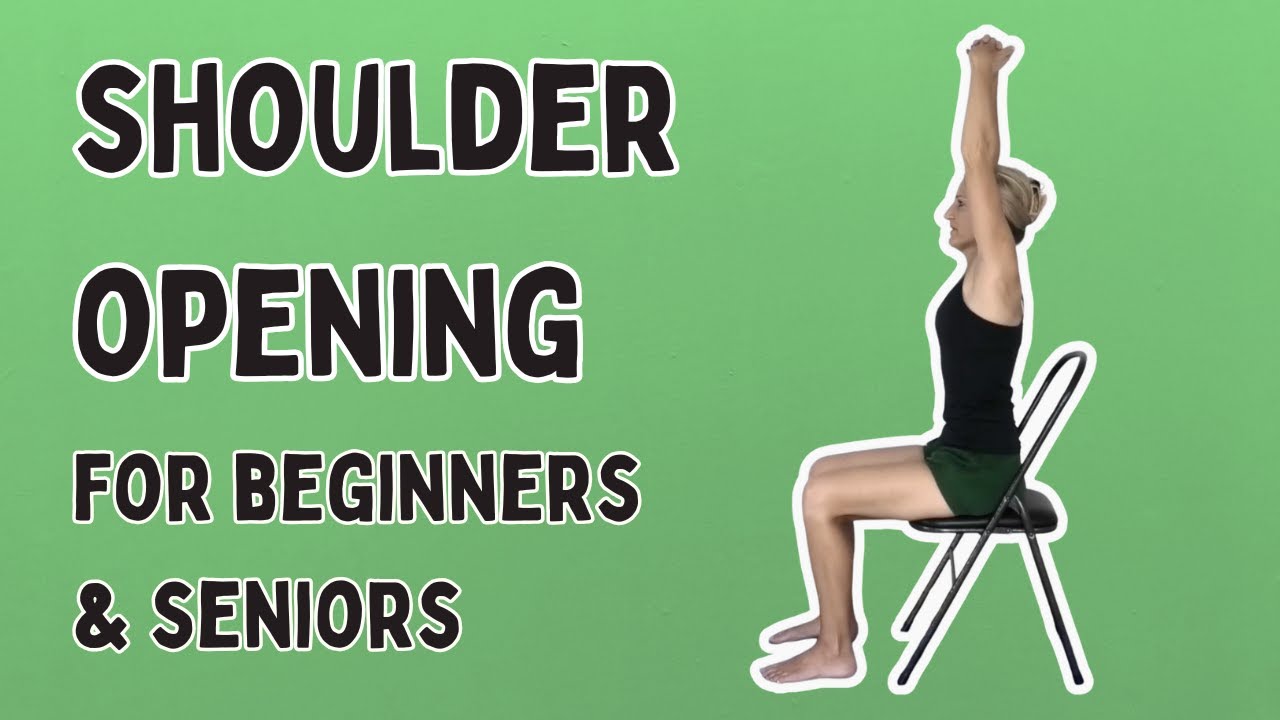 Yoga basics | SHOULDER opening poses for BEGINNERS and SENIORS ...