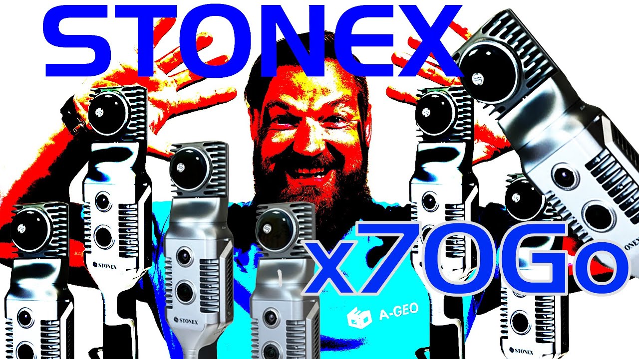 Stonex x70Go. 3D slam skeneris ikdienas mērniecības darbiem. - YouTube