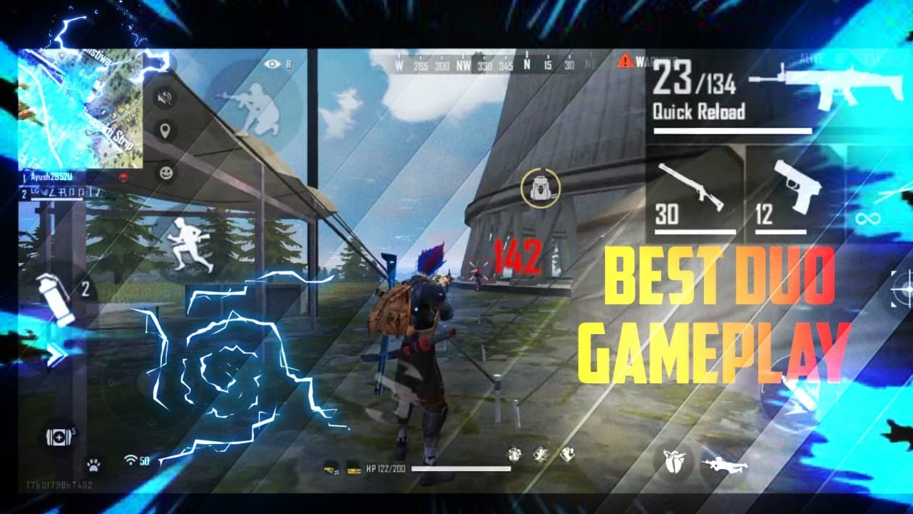 Best duo gameplay free fire - YouTube