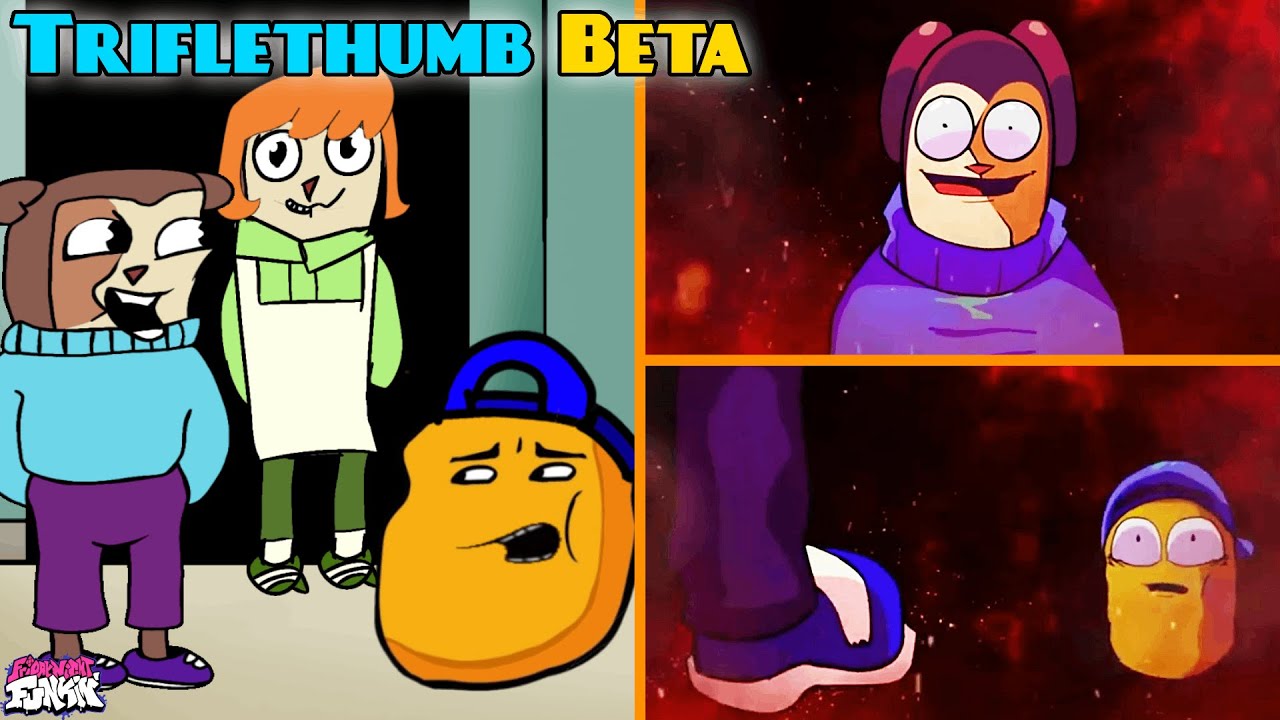 FNF: Triflethumb Beta Fanmade // +Cutscene Friday Night Funkin' - YouTube