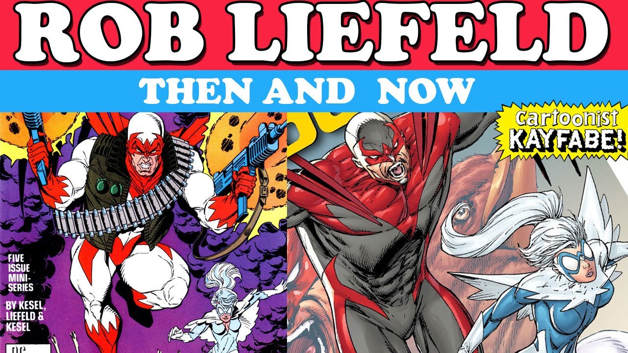 Rob Liefeld Hawk and Dove! Charting 25 Years of Artistic Progress ...