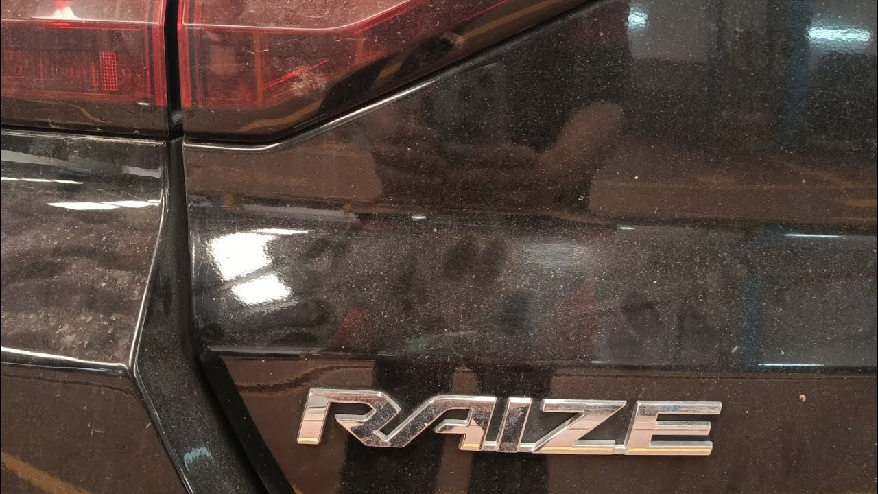 cara meriset lampu indikator gambar kunci mobil Toyota raize & riset ...