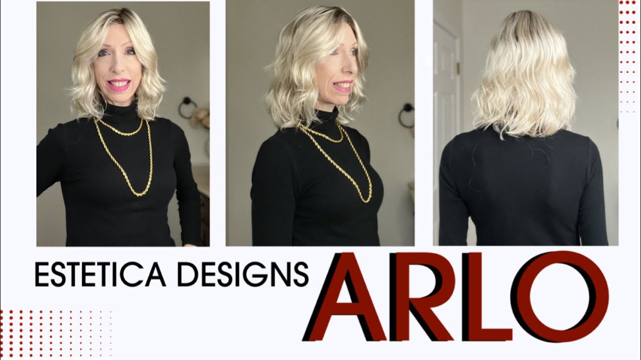 The NEW And Stunning ESTETICA DESIGNS ARLO WIG | Sunlit Blonde | Essentials Collection - YouTube