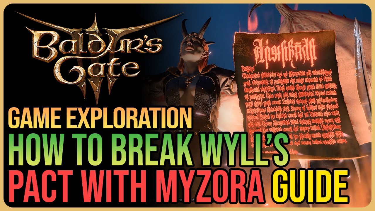 How to Break Wyll's Pact with Mizora Baldur's Gate 3 - Loophole ...