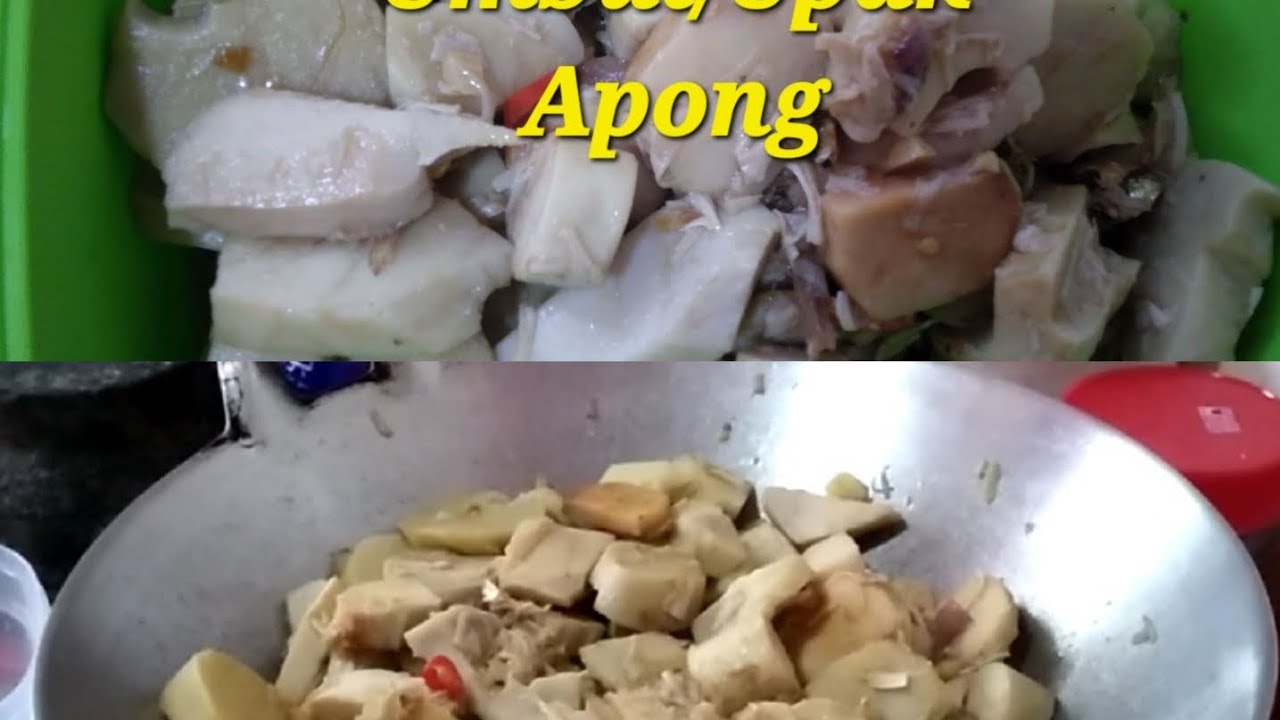 Masak Umbut/Upak Apong,Rasa Pahit Manis,Sedap👍 - YouTube