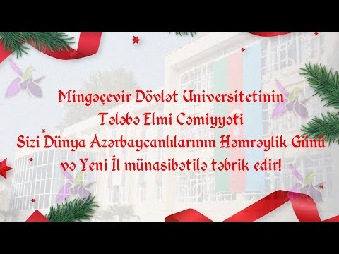 Dünya Azərbaycanlılarının Həmrəylik Günü və Yeni İliniz Mübarək! #Yeniİl #HəmrəylikGünü